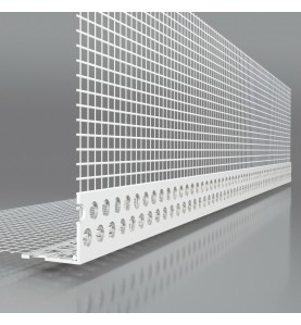 Perfil PVC com Rede Angulo Interno